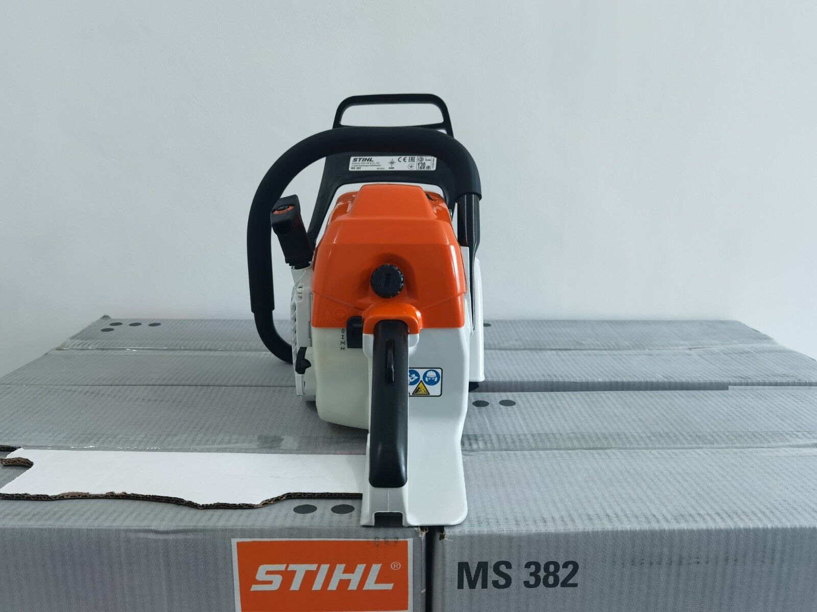 เลื่อยยนต์ STIHL MS382 เครื่อง 5.3HP บาร์ 25" (พร้อมทะเบียน)